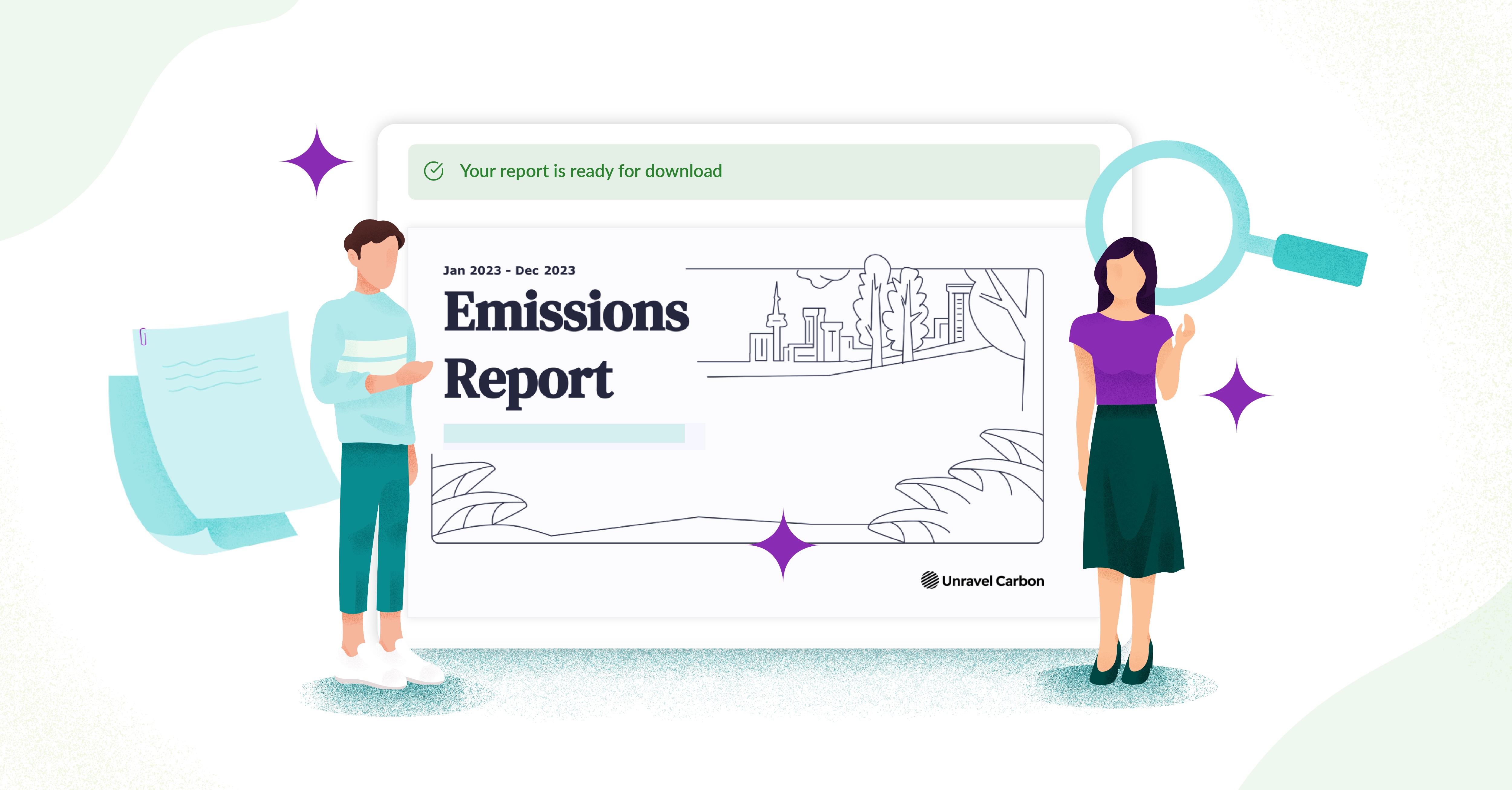 How We Built Our Improved Reporting Feature - Unravel Carbon